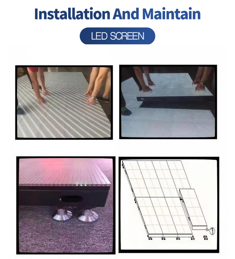 P2.976 Floor Tile LED Screen | Toosen LED