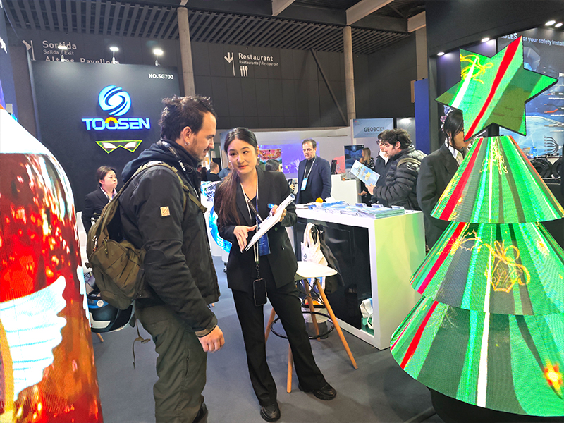 Toosen’s Star-Shaped LED Display Successfully Delivered | Toosen LED